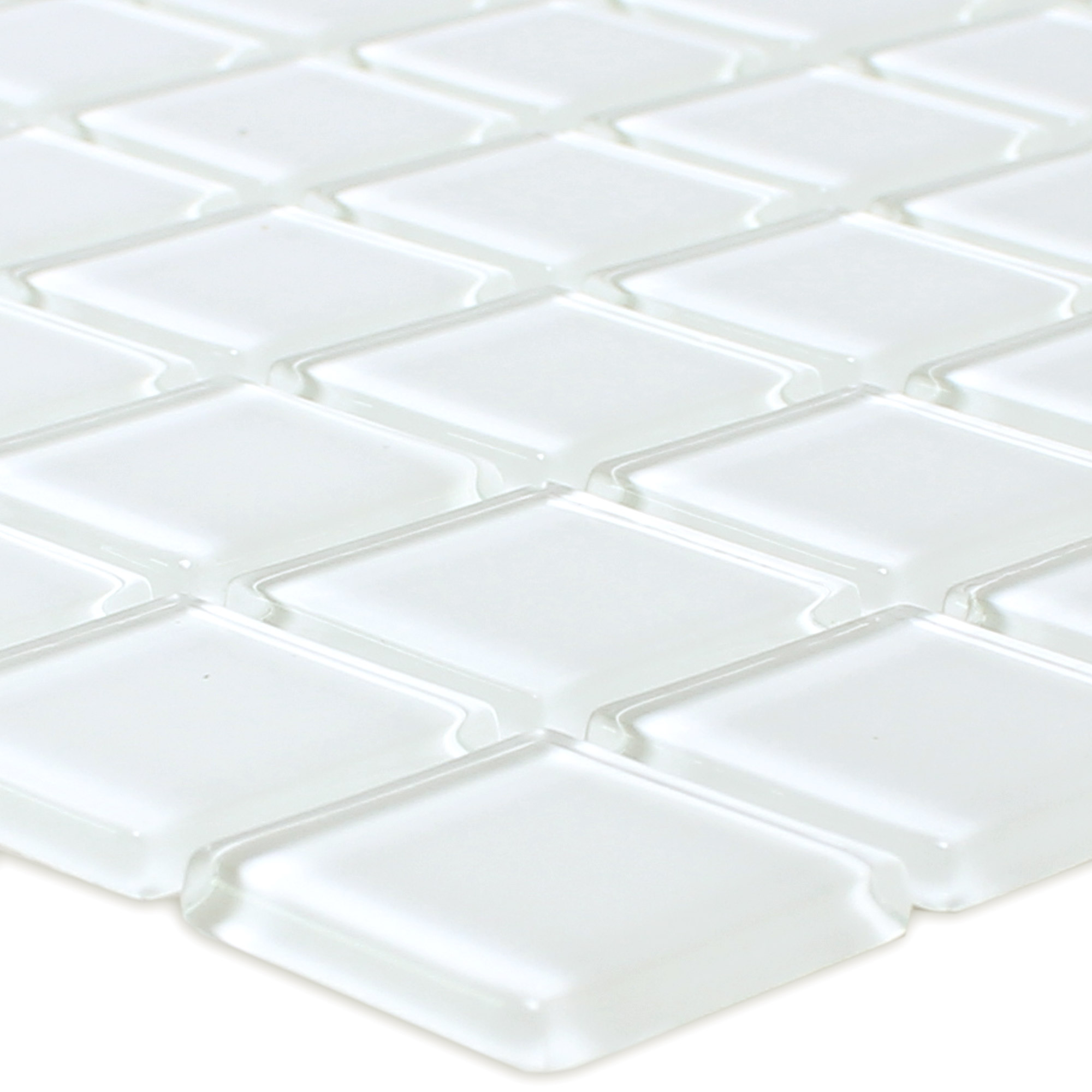 Prøve Glasmosaik Fliser Florida Lyseblå - Farve: Lyseblå